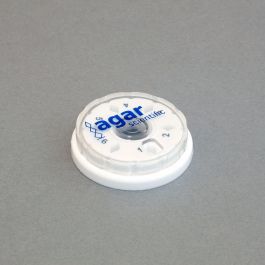 Rotary grid storage boxes housing 6 standard 3mm diameter TEM grids