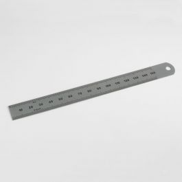 Steel rule 6in