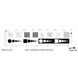 Universal calibration slide