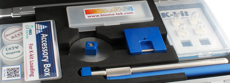K-kit silicon-based micro channel device for liquid TEM